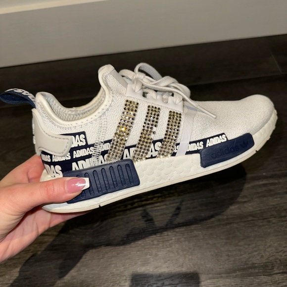 adidas | Shoes | Bedazzled Custom Adidass Nmds | Poshmark